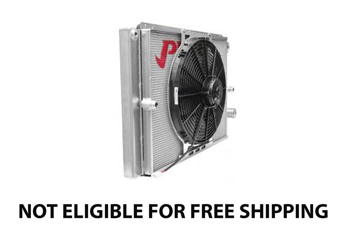 Late Model Radiator with Full Surface Oil Cooler Stack Package 28" x 1 ...