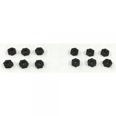 1/4"-20 PLASTIC JAM NUTS – Port City Race Cars
